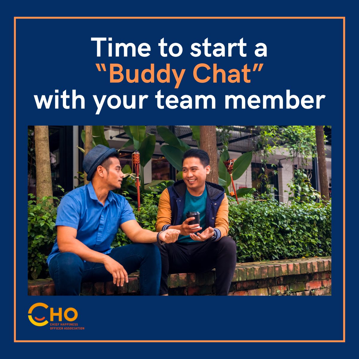【Let’s start a “Buddy Chat” with your team】 - Chief Happiness Officer ...