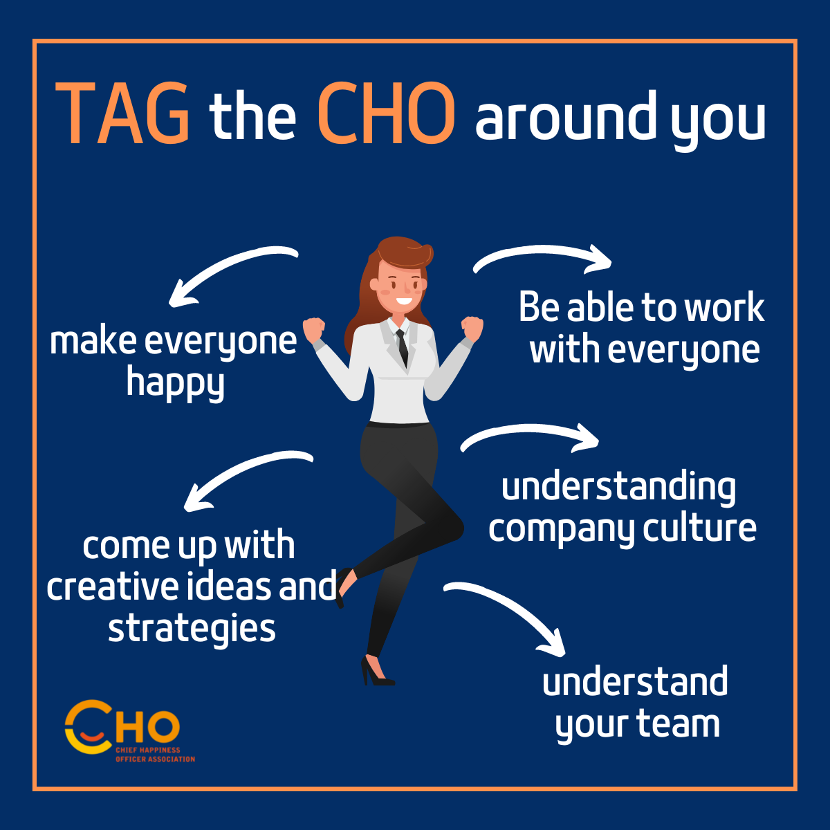 【TAG the CHO around you】 - Chief Happiness Officer Association