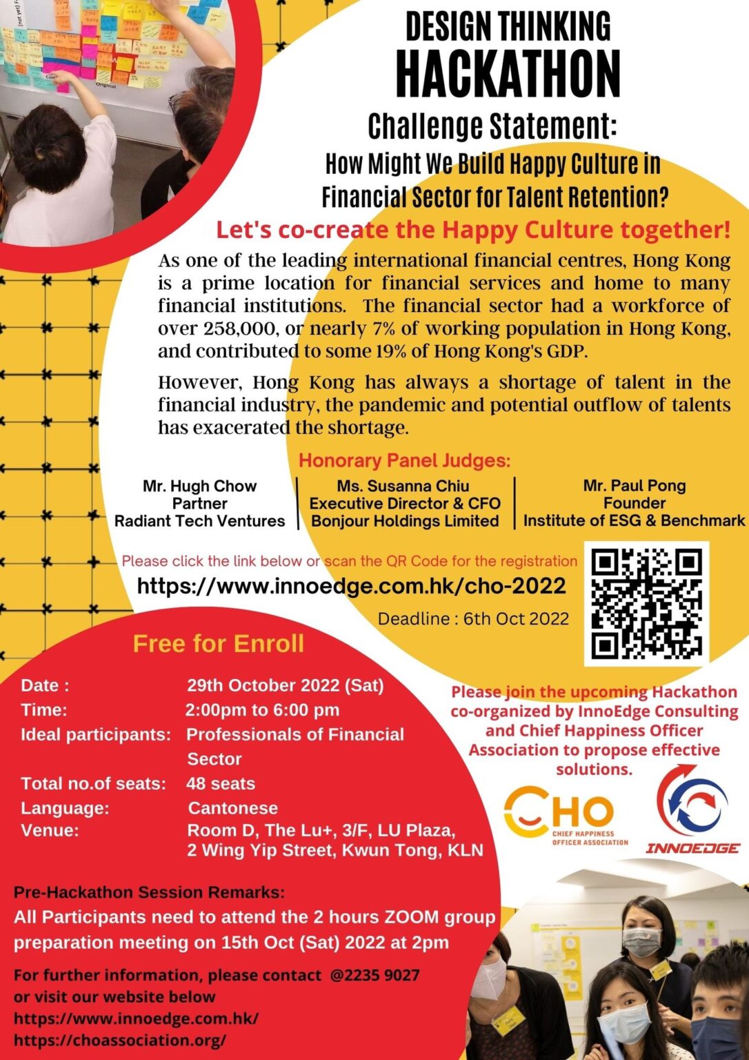 【OPEN FOR ENROLLMENT】 Design Thinking Hackathon – "How Might We Build ...